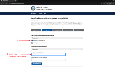 How to file the Beneficial Ownership Information Report (BOIR ...