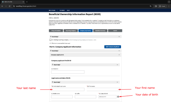 How to file the Beneficial Ownership Information Report (BOIR ...