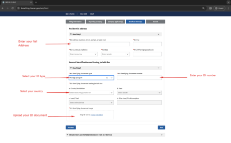 How to file the Beneficial Ownership Information Report (BOIR ...